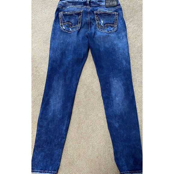 Silver Jeans | Jeans | Silver Sam Skinny Jeans Stretch Slim Factory ...